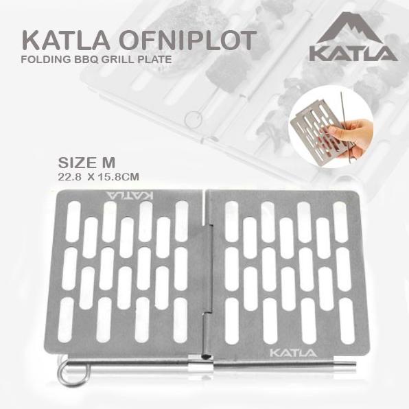 Jual Silahkan Order] KATLA Ofniplot M Plat Panggangan Mini Grill Lipat ...