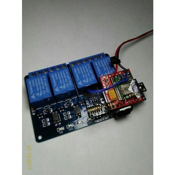 Jual Relay New Saklar Relay Sms Modul Gsm Controler 4Ch 4 Chanel ...