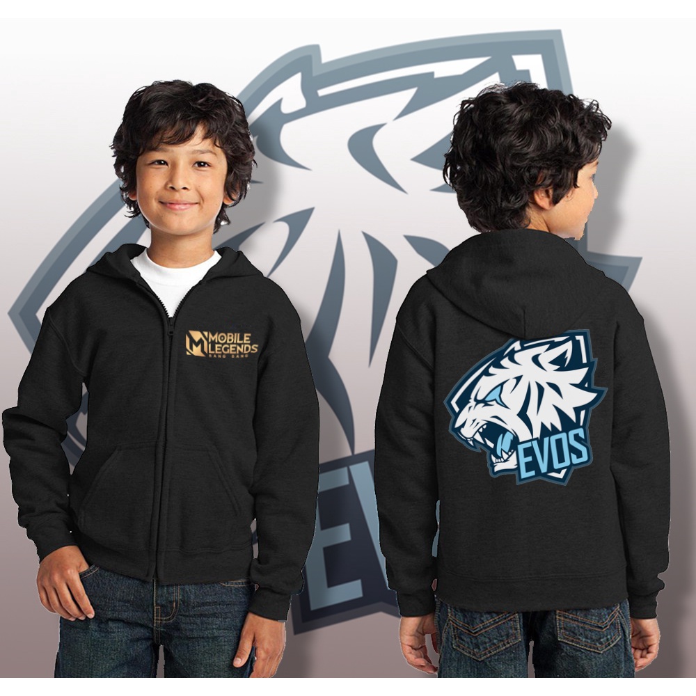 Jual Jaket Anak Laki laki sweater Hoodie sleting zipper MOBILE LEGENDS ...