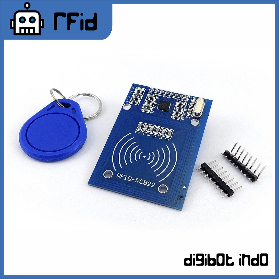 Jual MFRC-522 RFID Module / RC522 13.56 MHZ | Shopee Indonesia
