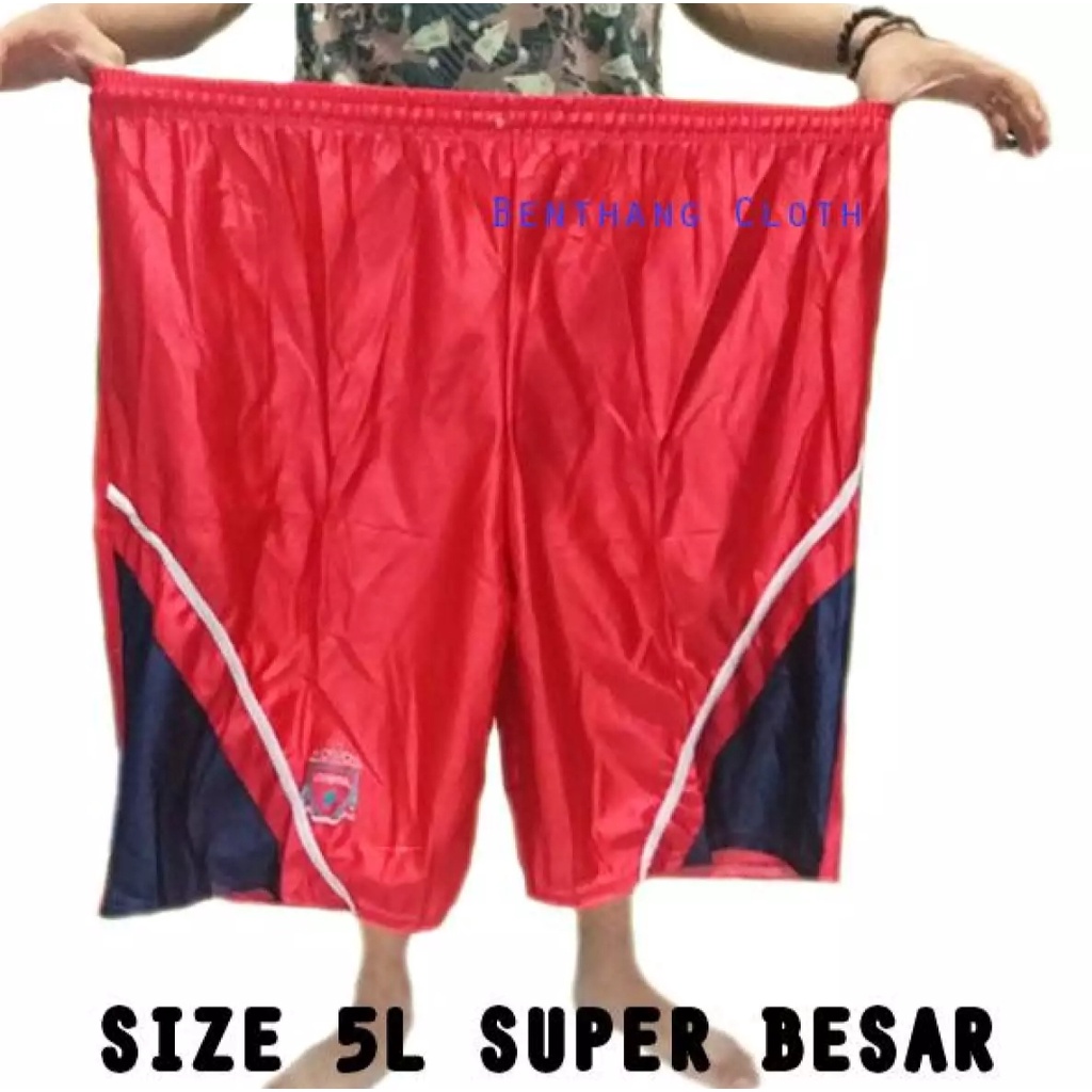 Jual Jumbo Big Size Celana Pendek Olahraga XXXXL/5L Super Jumbo Termurah | Shopee Indonesia