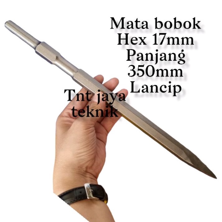 Jual MATA BOR BOBOK BETON TEMBOK HEX 17 X 350MM LANCIP / MATA BOBOK ...