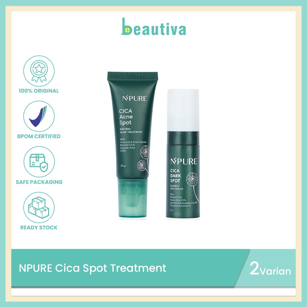 Jual NPURE Spot Treatment Acne Spot / Dark Spot | Shopee Indonesia