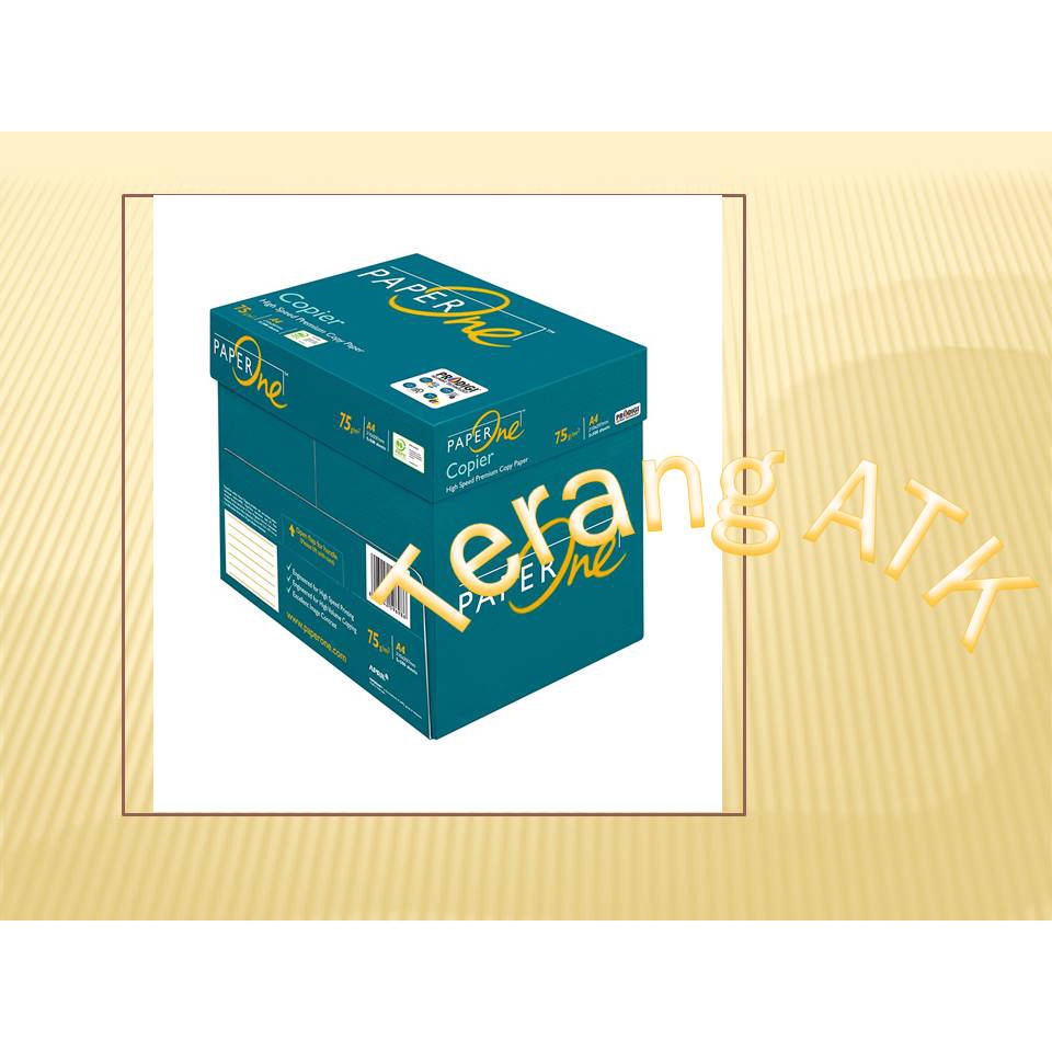 Jual Kertas HVS A4 75 gr Merek Paper One | Shopee Indonesia