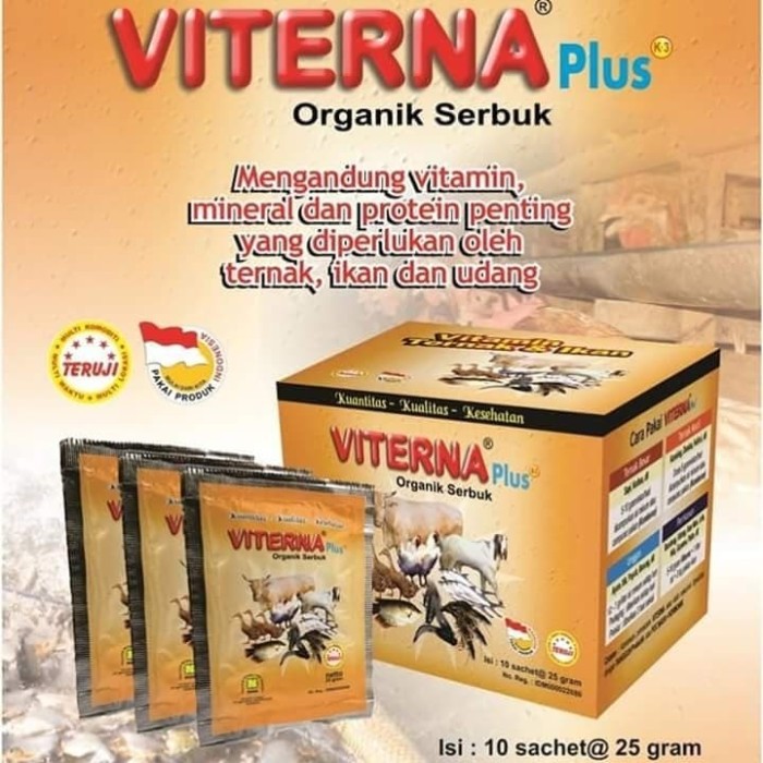 Jual VITAMIN TERNAK - VITERNA NASA SERBUK ORIGINAL NASA | Shopee Indonesia