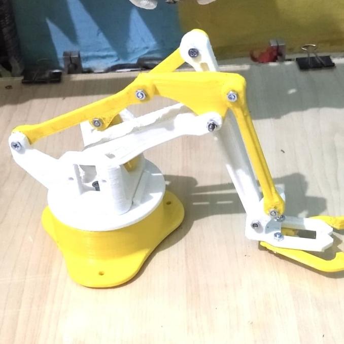 Jual Robotic Robot Arm Tangan Lengan 4 Dof 3D Printed | Shopee Indonesia