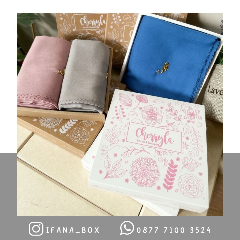 Jual SLIDING BOX 15X15X3cm / BOX HIJAB | Shopee Indonesia