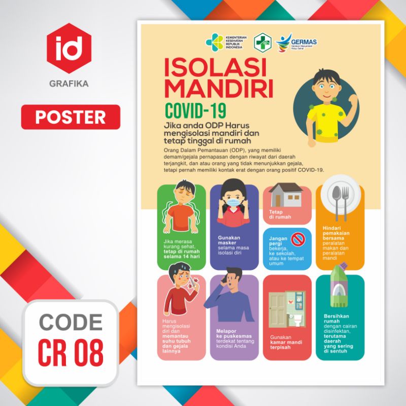Jual KOLEKSI POSTER CORONA, POSTER 5M COVID, POSTER KESEHATAN, KOLEKTIF ...