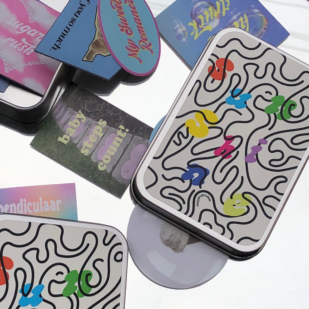 Jual SUNSHINE TIN STICKER SET (CASE INCLUDED) | Shopee Indonesia