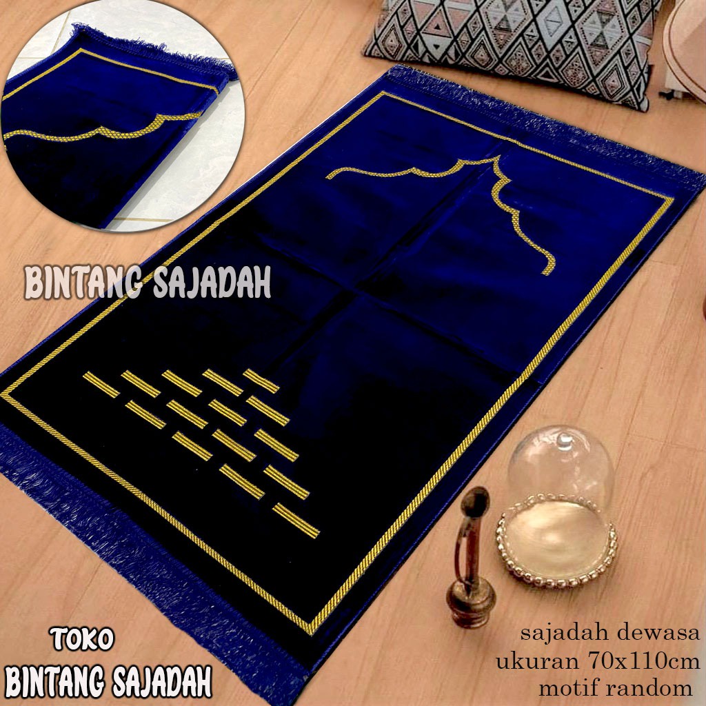 Jual Sajadah Turki Dewasa Exclusive /ukuran 70cm x 110cm/Sajadah Tebal ...