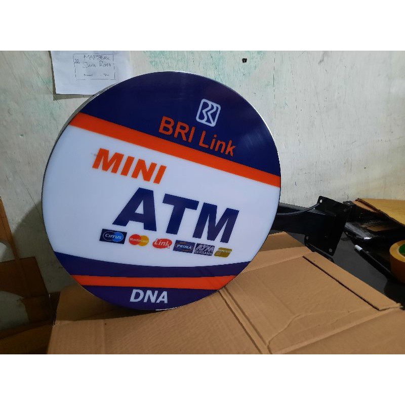 Jual Neon Box Agen Bri Mandiri Bni Bca Bsi Bank Lain | Shopee Indonesia
