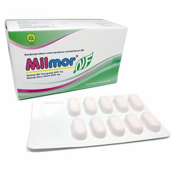 Jual Milmor NF 600/200mg isi 30 kapsul - Pelancar Asi, Booster Asi ...