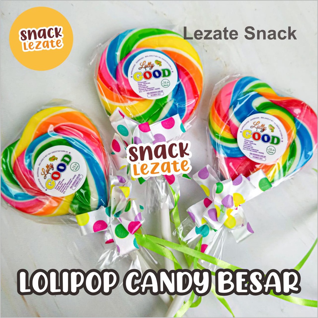 Jual Lolipop Candy Besar Permen Lolipop Jumbo Rainbow Anak / Permen ... Jual Lolipop Candy Besar Permen Lolipop Jumbo Rainbow Anak / Permen ...