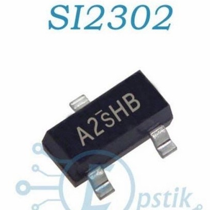 Jual SI2302 SI2302DS A2SHB Mosfet 2,5A 20V Sot-23 N-Ch SMD Transistor ...