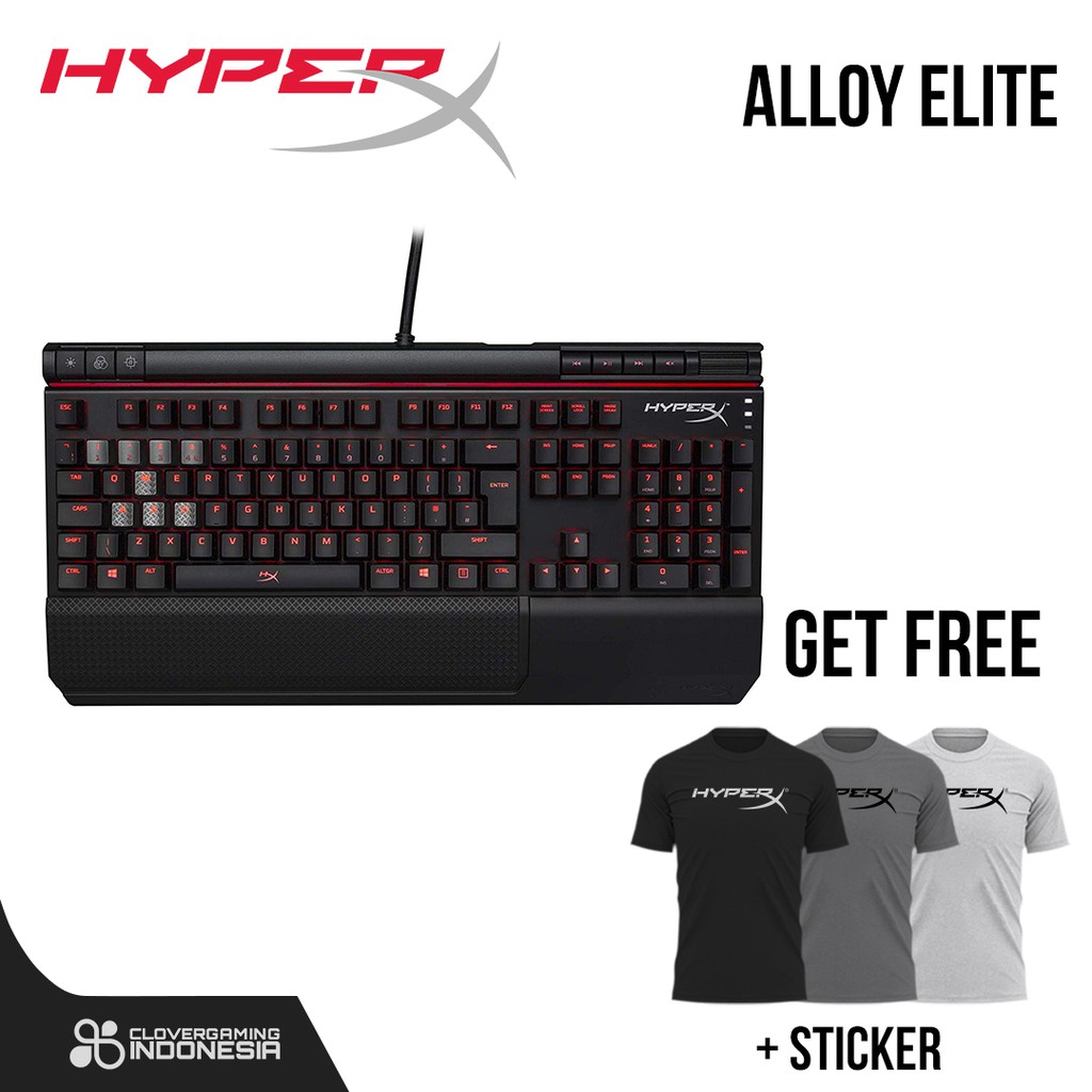 Jual HyperX Keyboard - Alloy Elite (Red , Brown , and Blue Switch ...
