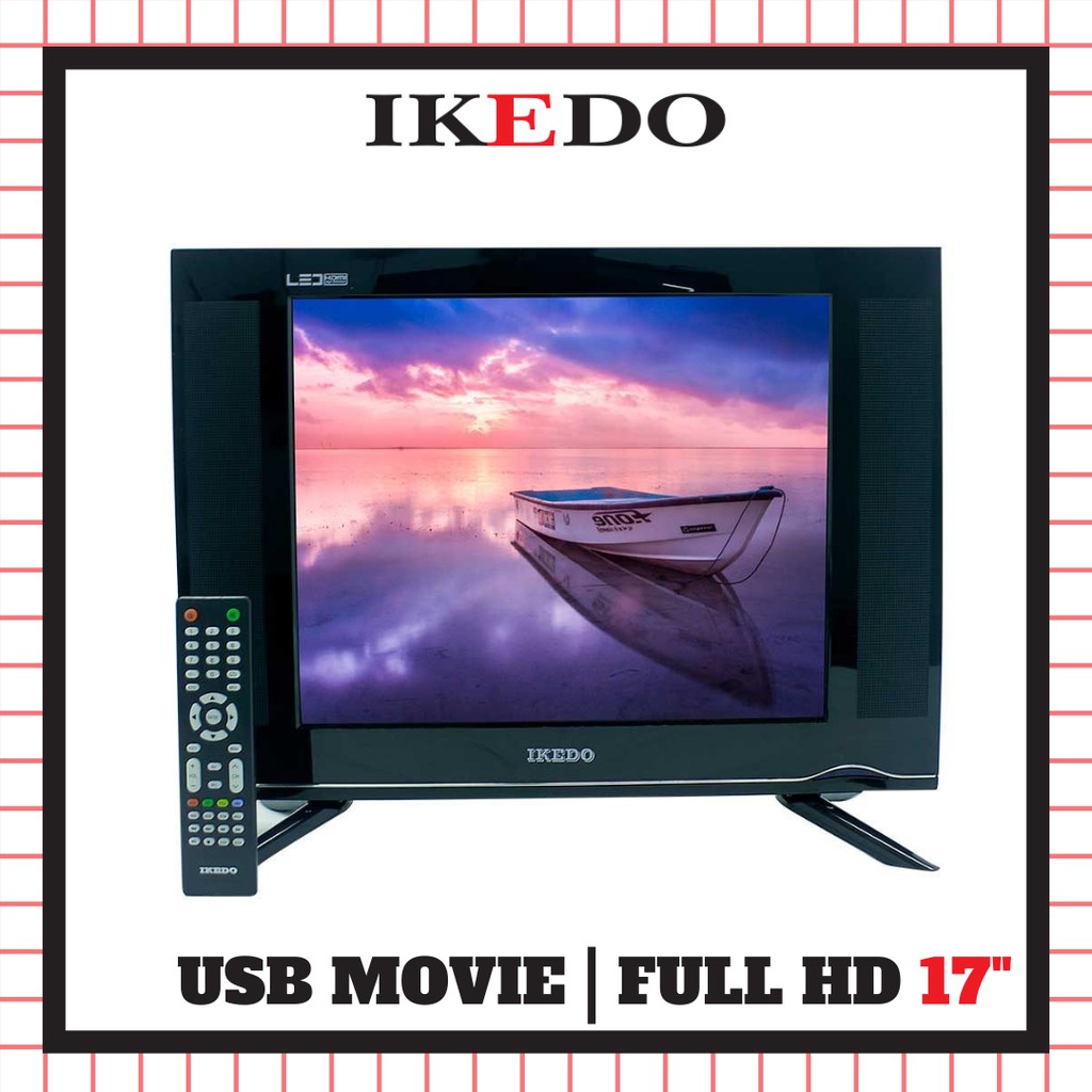 Jual TV LED IKEDO 17 INCH LT-17 FULL HD | Shopee Indonesia