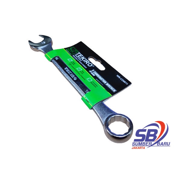 Jual Kunci Ring Pas Tekiro 16mm Combination Wrench C-RV Spanner Spana ...