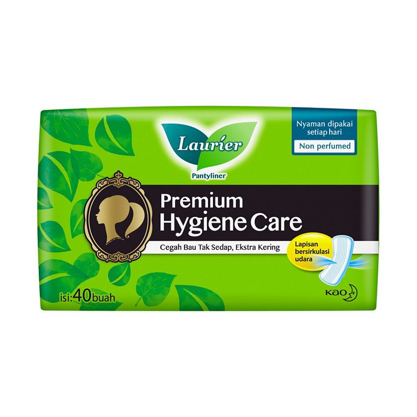 Jual Laurier Panty Liner Premium Hygiene Care Non Perfumed 40s | Shopee ...