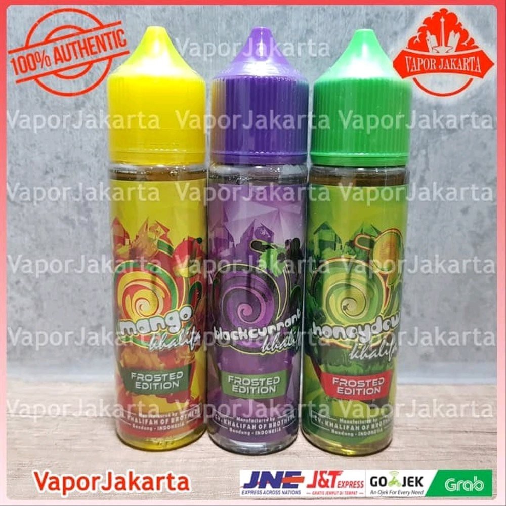 Jual Premium Liquid Mango Khalifa - Honeydew Khalifa - Blackcurrant ...
