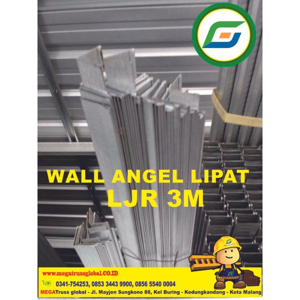 Jual Wall Angel Lipat 0.25 Siku Plafon di Malang - Rangka Plafon ...