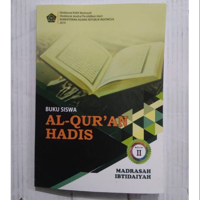 Jual BUKU SISWA AL QURAN HADITS KELAS 2 MI KURIKULUM 2019 | Shopee Indonesia