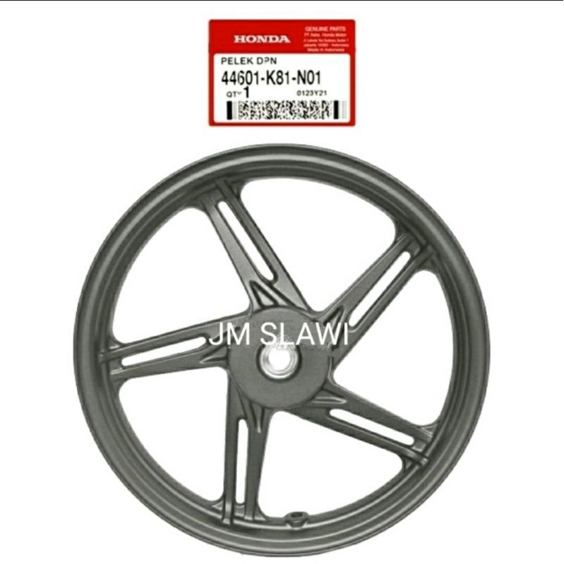 Jual 44601K81N01 Velg Depan Beat Eco Street 2016-2019 Asli Ori Honda ...