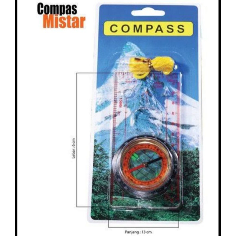 Jual Kompas Garis Compas Mistar Dhaulagiri Alat Pengukur Peta ...
