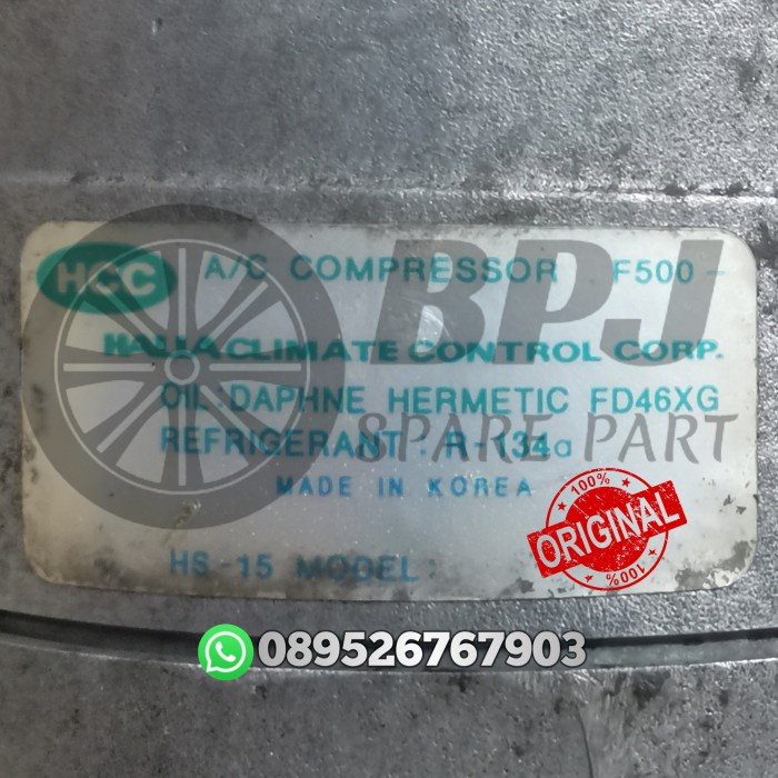 Jual ( Sparepart bekas ) Compressor Compresor Kompresor AC Ford Ranger ...