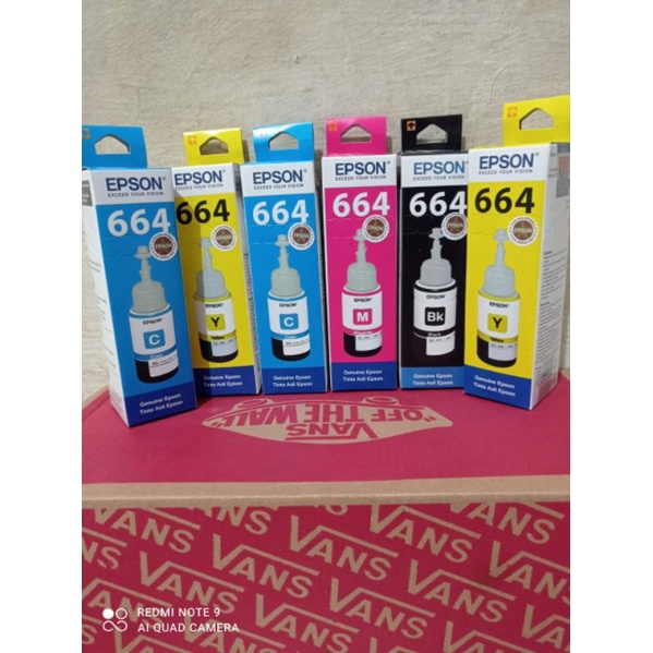 Jual Tinta Epson 664 (BK.C.M.Y) | Shopee Indonesia