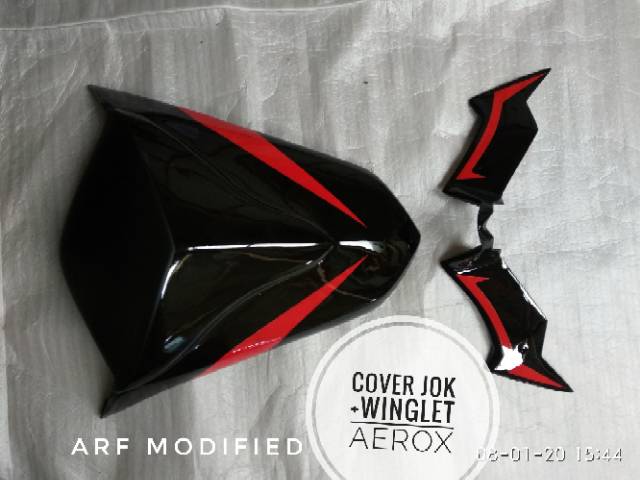 Jual Single Seat Aerox 155 Old Cover Jok Yamaha Aerox 155 | Shopee ...