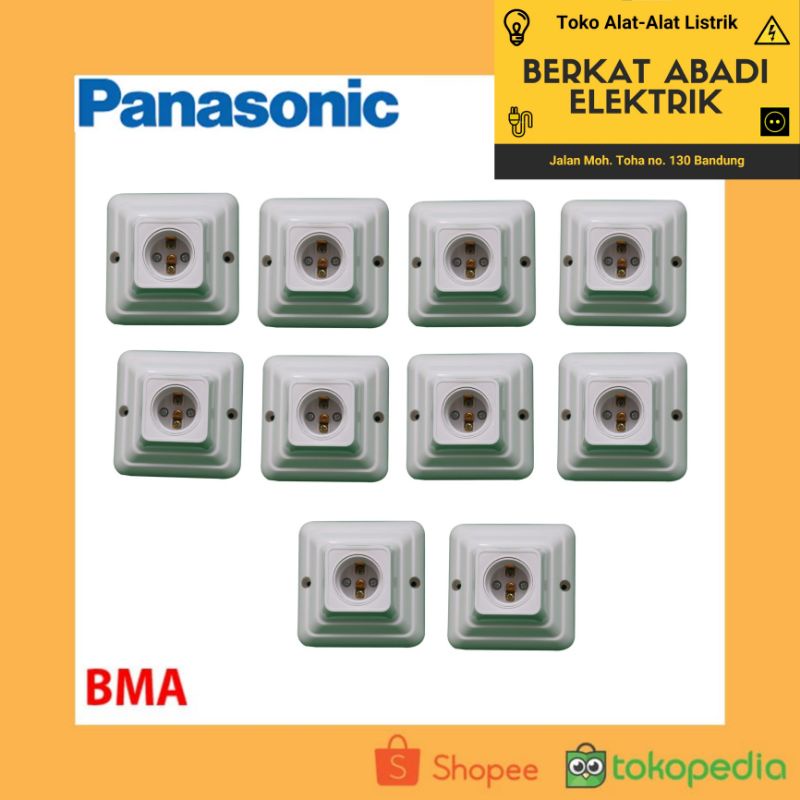 Jual FITTING LAMPU PANASONIC KOTAK NLP52202 (1 DUS)(10 PCS) | Shopee ...