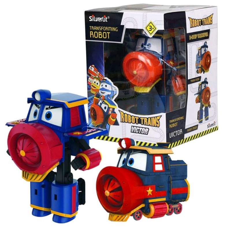 Jual Silverlit Robot Trains : Transforming Robot VICTOR Figure ...