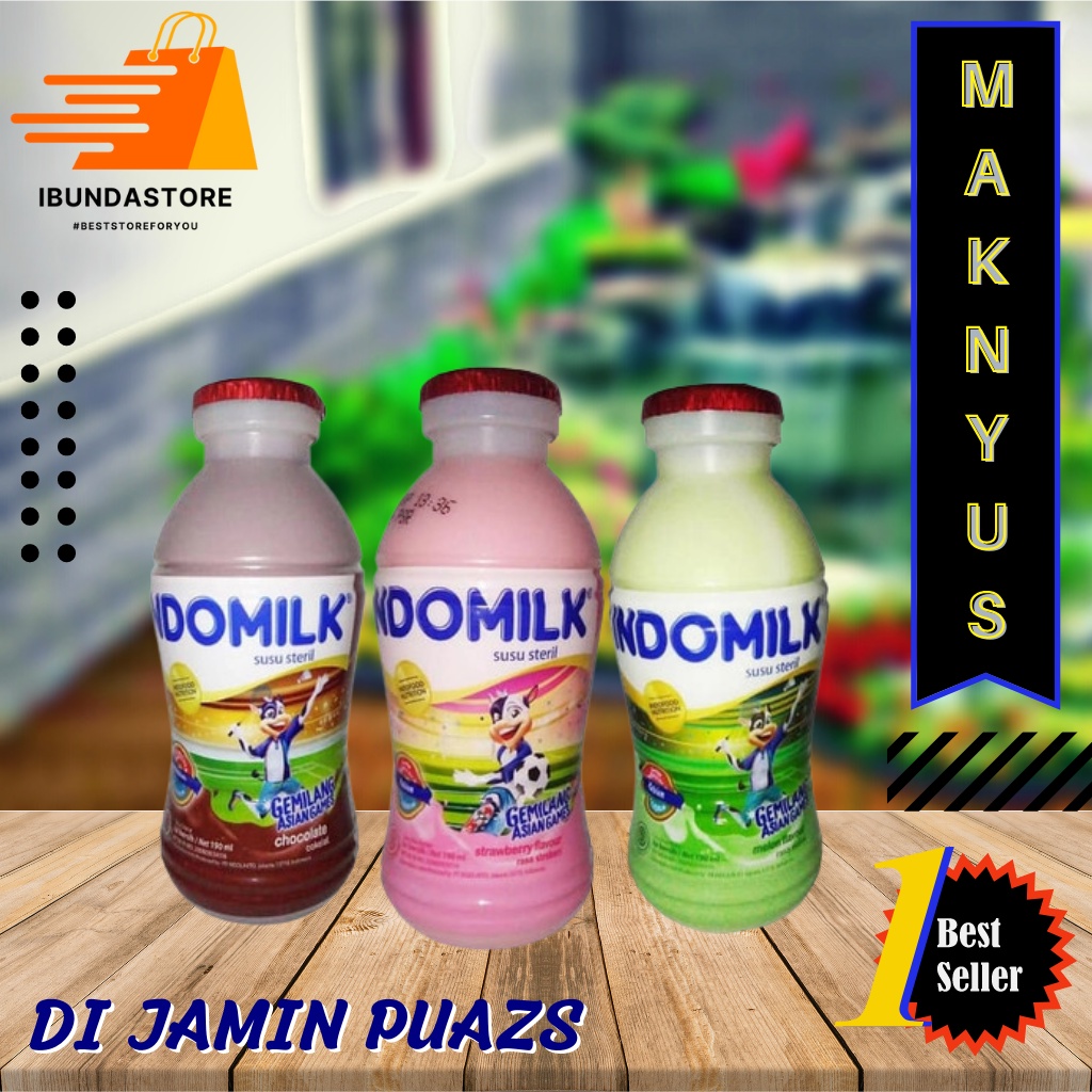 Jual Indomilk Susu 190ml All Variant / Susu Segar / Fresh Milk / Susu ...