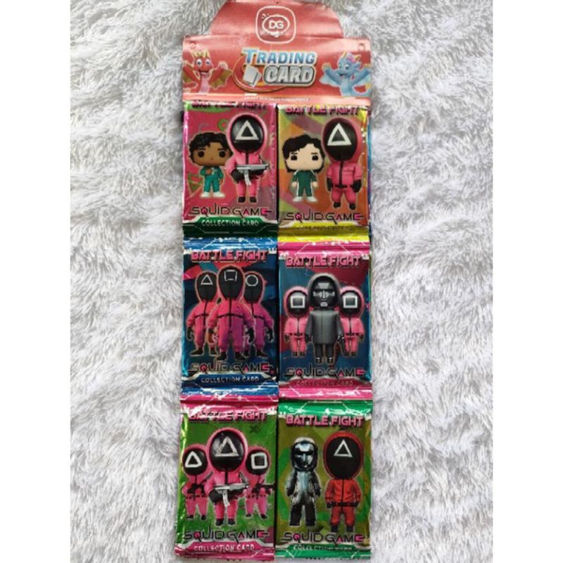 Jual Mainan Anak Kartu Squid Game Isi 10 | Shopee Indonesia