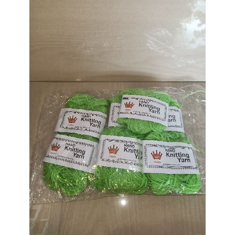 Jual [SATUAN] *TERMURAH*BENANG WOL GULUNGAN KECIL/SATUAN/ KERAJINAN ...