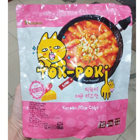 Jual Tok-poki KEJU PEDAS - SPICY CHEESE / tteokbokki / Toppoki/ kue ...