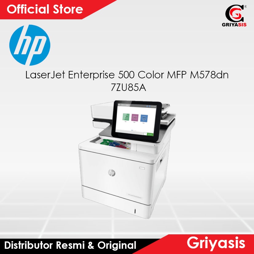 Jual Printer HP LaserJet Enterprise 500 Color MFP M578dn Series 7ZU85A ...