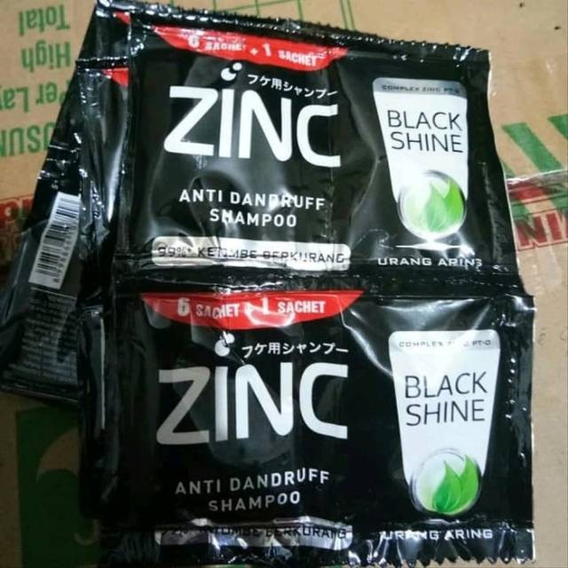 Jual Shampoo Renteng Zinc isi 12 Sachet 1 lusin Sampo Renceng | Shopee ...