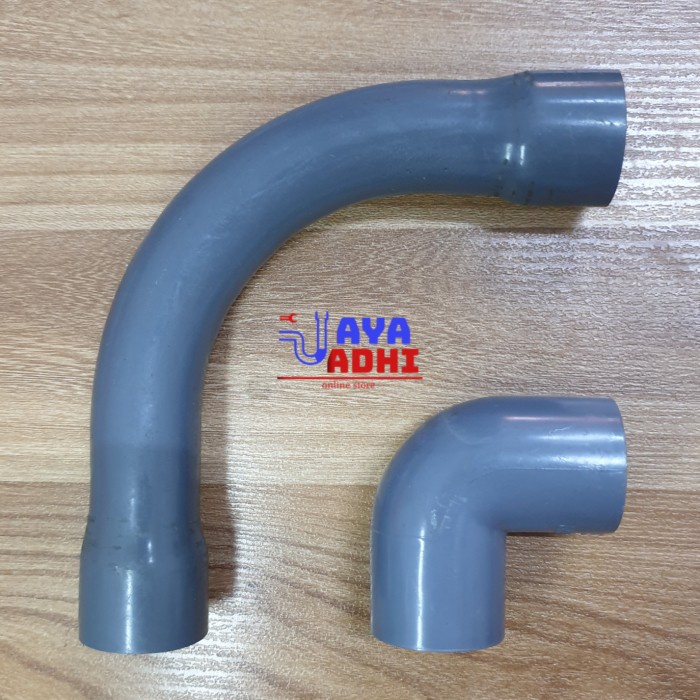 Jual PVC Elbow Long Knee Panjang Belokan Radius Besar L Siku 3/4 AW ...