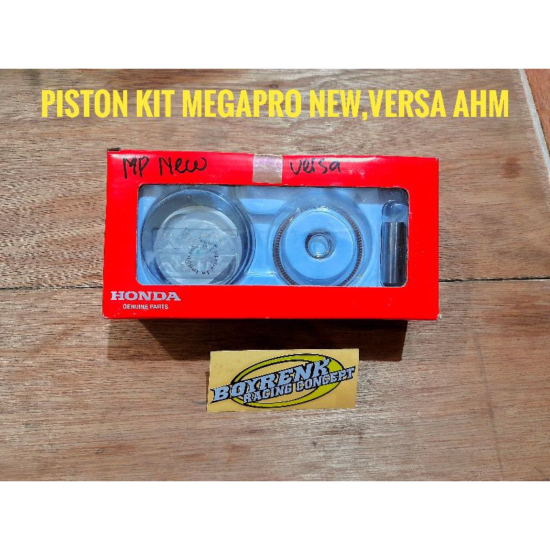 Jual PISTON KIT MEGAPRO NEW/VERSA/CRF150 AHM OVERSIZE STD 50 100 ...