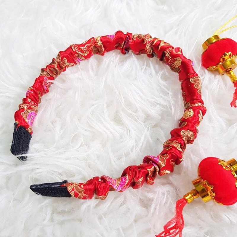 Jual Bando Imlek Bando korea Aksesoris Imlek Jepit Shanghai China Bando ...