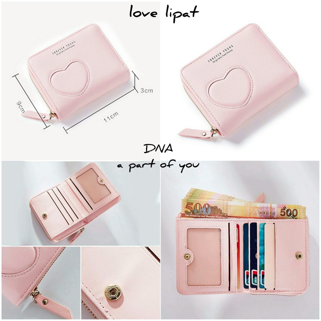 Jual FDG_[WALLET] FLASH SALE 2025 - DOMPET PENDEK LIPAT FOREVER LOVE ...