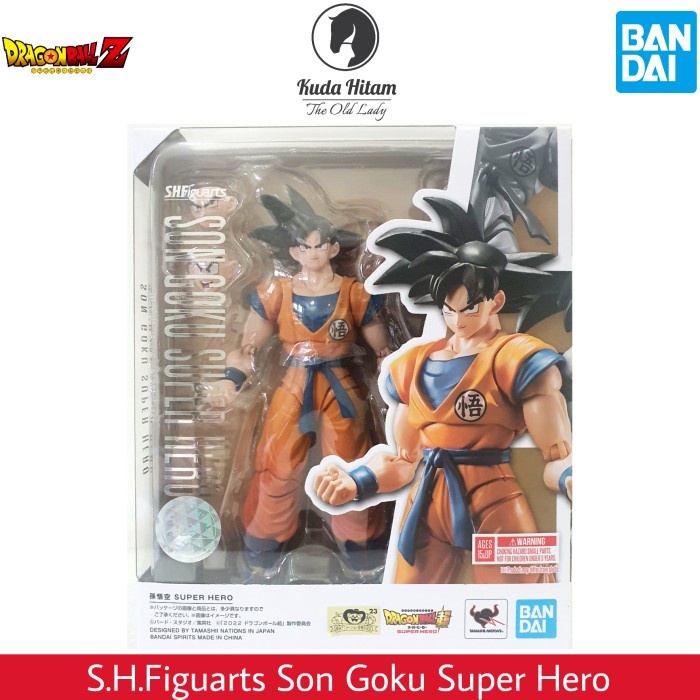 Jual Bandai SHF Son Goku Super Hero SHFiguarts Dragon Ball Super ...