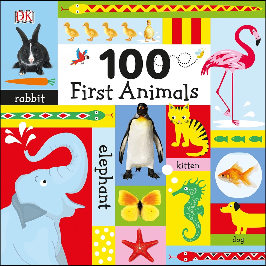 Jual 100 First Animals (Board Book) | Shopee Indonesia
