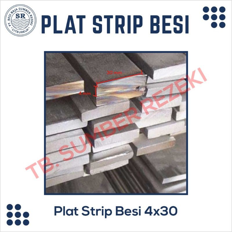 Jual PLAT STRIP BESI 4×30x6 meter | Shopee Indonesia