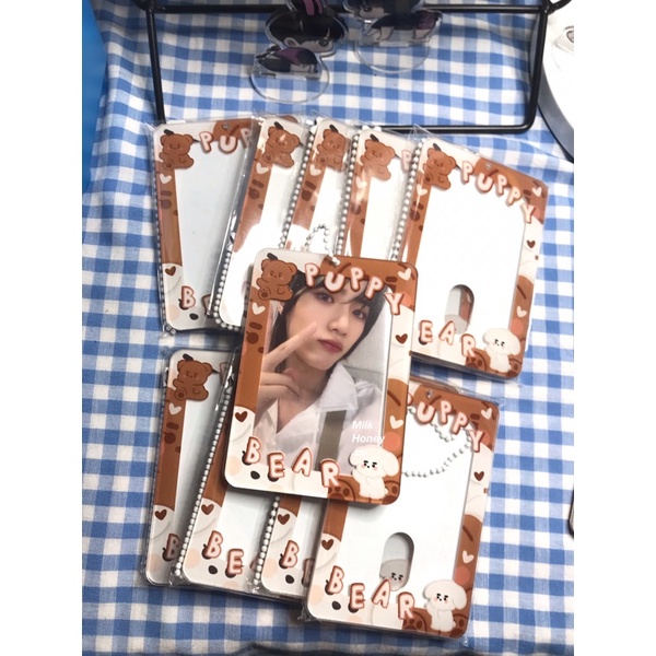 Jual Photocard Holder Puppy Bear Beomgyu (Defect) | Shopee Indonesia