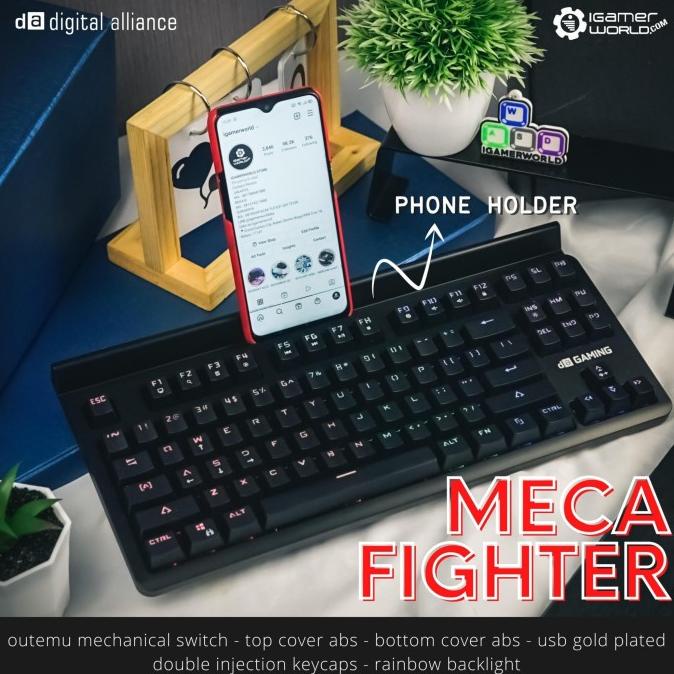 Jual DA Meca Fighter Mechanical Gaming Keyboard Lo | Shopee Indonesia
