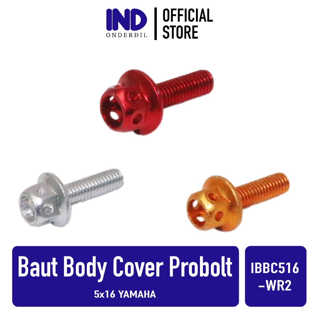 Jual IND Onderdil Baut-Baud Body-Bodi-Visor Probolt Cacing Philip ...
