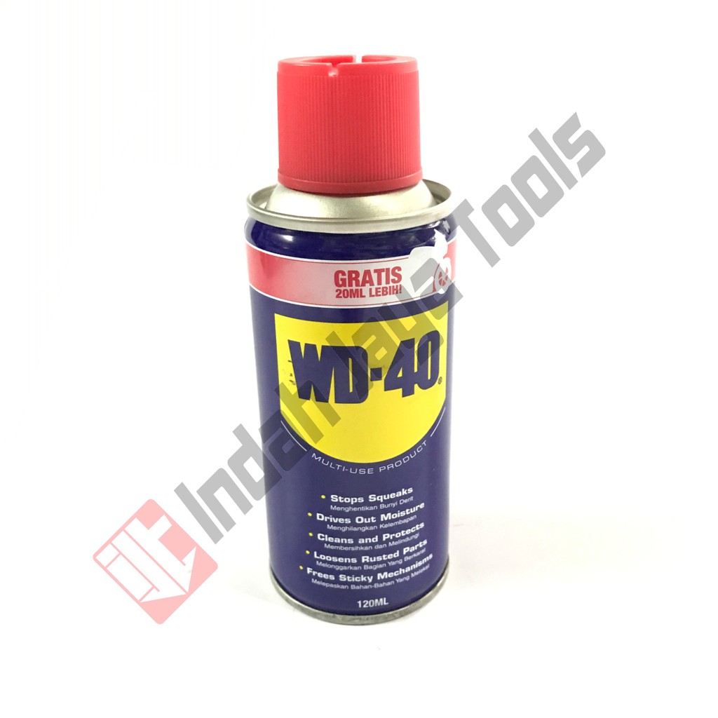 Jual WD 40 120 ml - WD40 Penetran Pelumas Lubricant Cairan Anti Karat | Shopee Indonesia