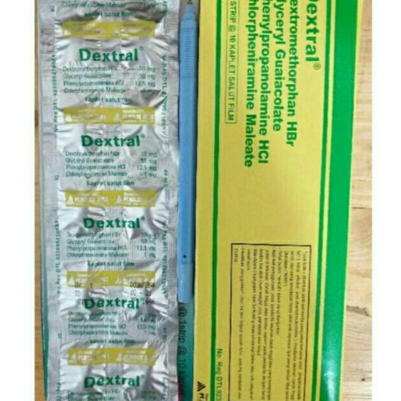 Jual dextral per strip(obat batuk pilek) | Shopee Indonesia